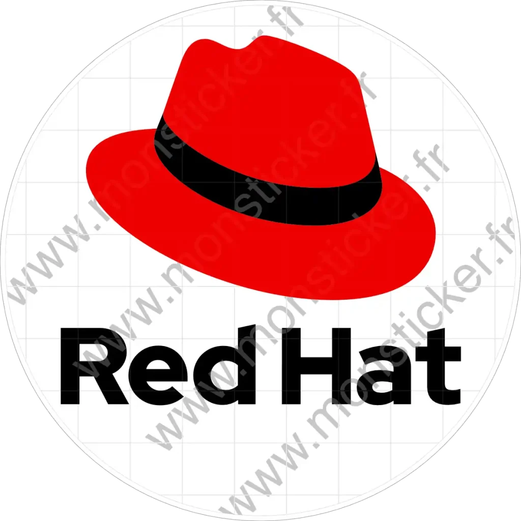 Redhat – www.monsticker.fr