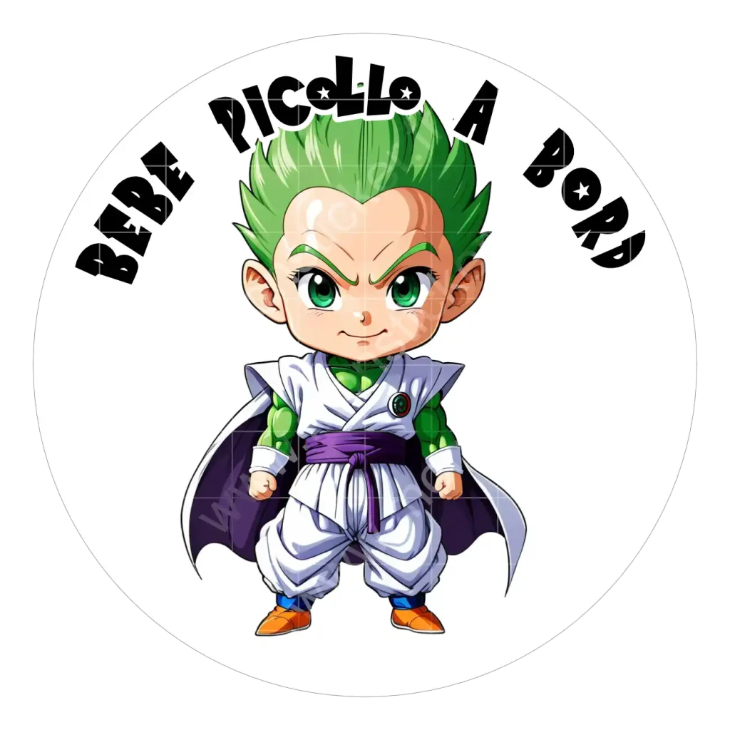 Autocollant Bébé à bord, Picollo – www.monsticker.fr